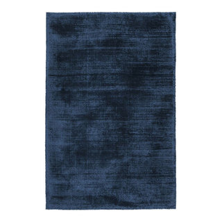 Classic Home Berlin Distressed Sapphire Blue Rug, 8'x10' - Contemporary ...