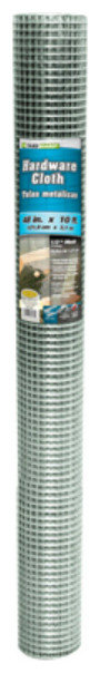 YardGard® 308230B Galvanized Hardware Cloth, 19-Gauge, 1/2" Mesh, 48" x ...