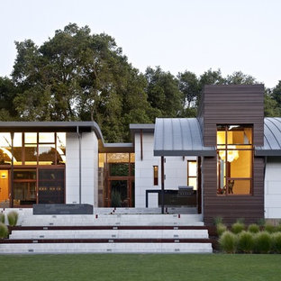 Metal Roofing Brick Home | Houzz