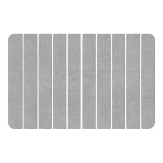 CastelloUSA Diatomite Quick Dry Stone Bath Mat, 24"x15", Medium ...