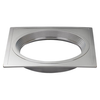 6" Square Trims, Option For 5" & 6" Base Unit - Polished Nickel Finish ...