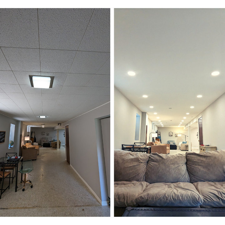 75 Exposed Beam Basement Ideas You'll Love - October, 2025 | Houzz
