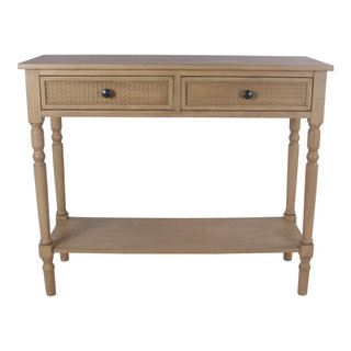 Privilege 2 Door Wooden Accent Console With Camel Finish 28860 ...