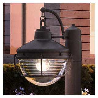 Luxury Nautical Post Light, Oil Rubbed Bronze, UEX1054 - Beach Style ...