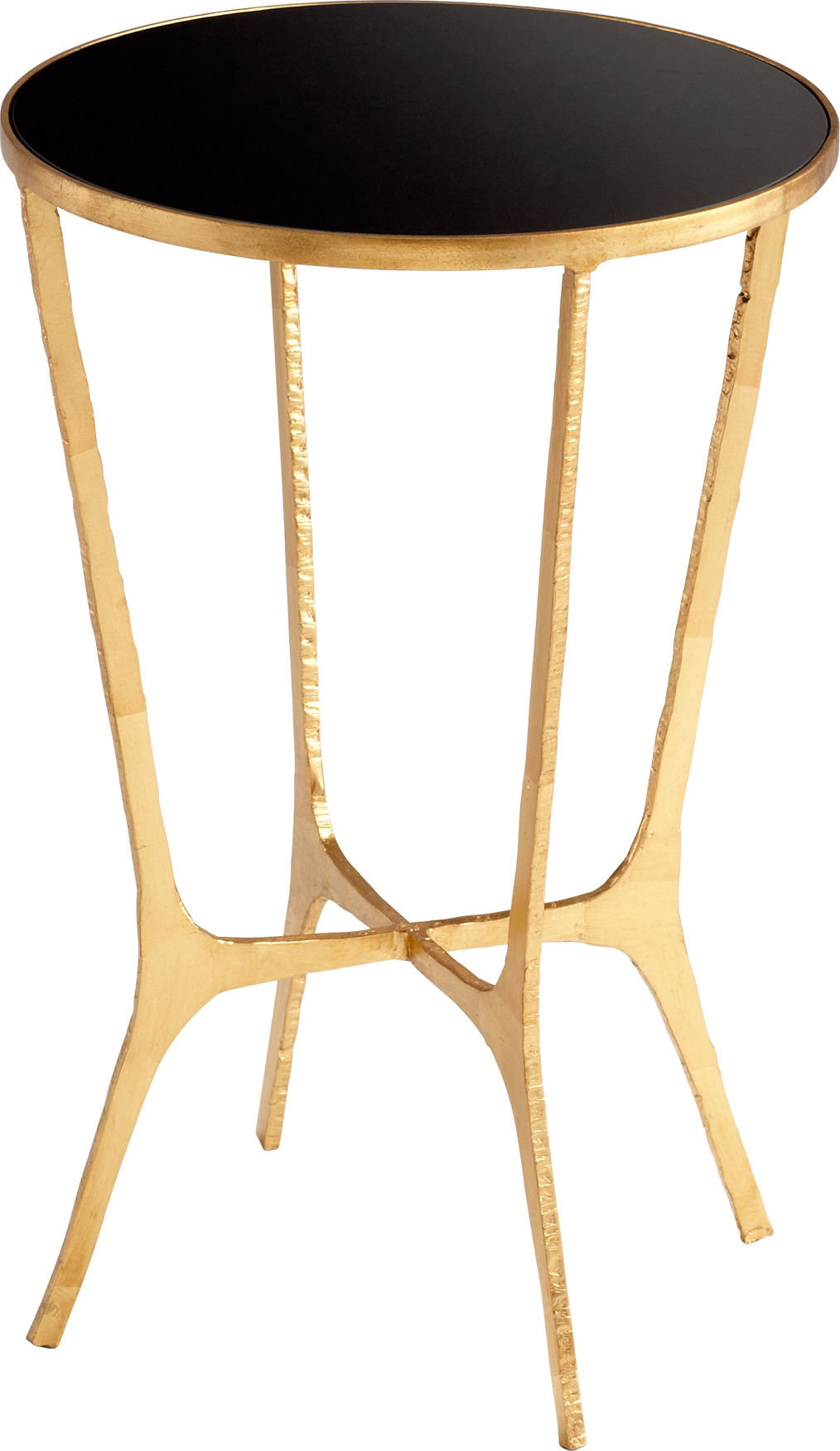 Cyan Design Floyd Glass Top Table, Gold - Contemporary - Side Tables ...