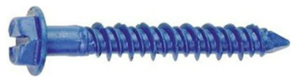 Tapcon® 24345 Hex-Washer-Head Concrete Anchors, 1/4" x 4", 25-Count - Contemporary - Nails ...