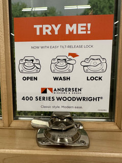 Photos of finished interior Andersen Woodwright windows?