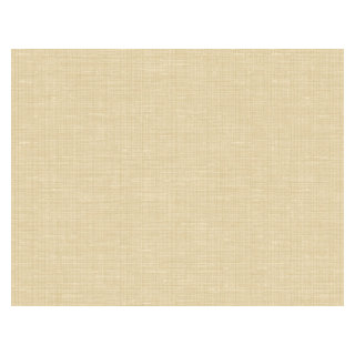 Alix Light Yellow Twill Wallpaper - Contemporary - Wallpaper - by ...