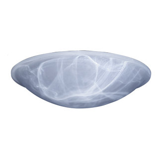 Valencia 1-Light Ceiling-Light, 12"x3.5" - Transitional - Flush-mount ...
