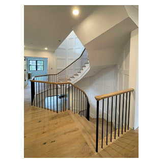 100_Hexagonal Floating-Staircase, Bethesda MD 20817 - Transitional ...