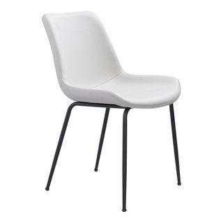 Byron Dining Chair (set Of 2) White - Midcentury - Dining Chairs - by ...