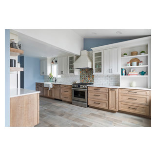 Long Beach Cottage - Farmhouse - Kitchen - New York - by EL Design ...