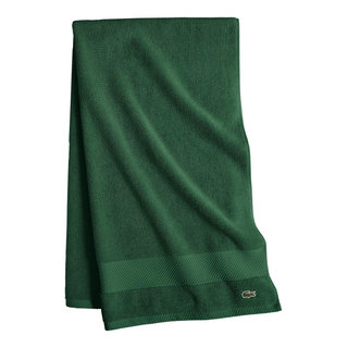 Lacoste Heritage Supima Cotton Solid Towel Collection, 54 x 30 - Modern ...