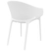 Sky Pro Stacking Dining Chair White - Contemporary - Outdoor Dining ...