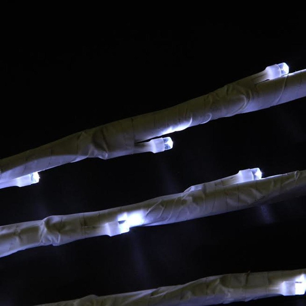 Enchanted Garden LED Lighted Branch Spray Pathway Marker, Set of 6 ...