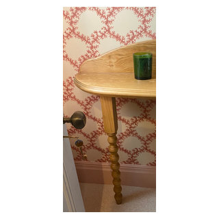 Study, Bespoke Desk Bobbin Leg Detail - Traditional - Home Office ...