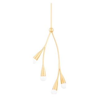 Mitzi H689704 Elsa 4 Light 14"W Multi Light Pendant - Contemporary ...