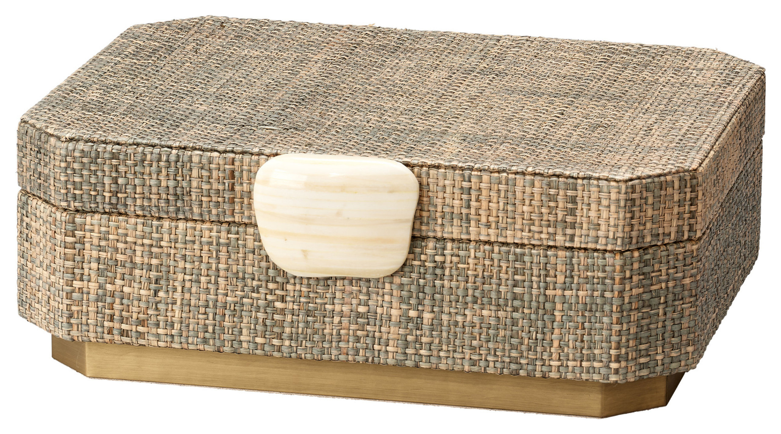 Eden Box - Grey - Tropical - Decorative Boxes - by Sideboards and ...