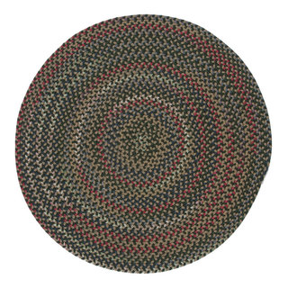Colonial Mills Wayland Round Braided Rug, 16X16 - Contemporary - Area ...