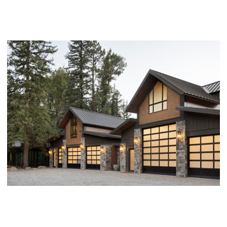 The Bridges - Rustic - Garage - Denver - by Veritas Fine Homes Inc | Houzz