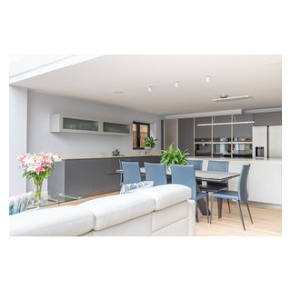 The Brighton House - RAL 7038 - Contemporary - Kitchen - Sussex - by ...