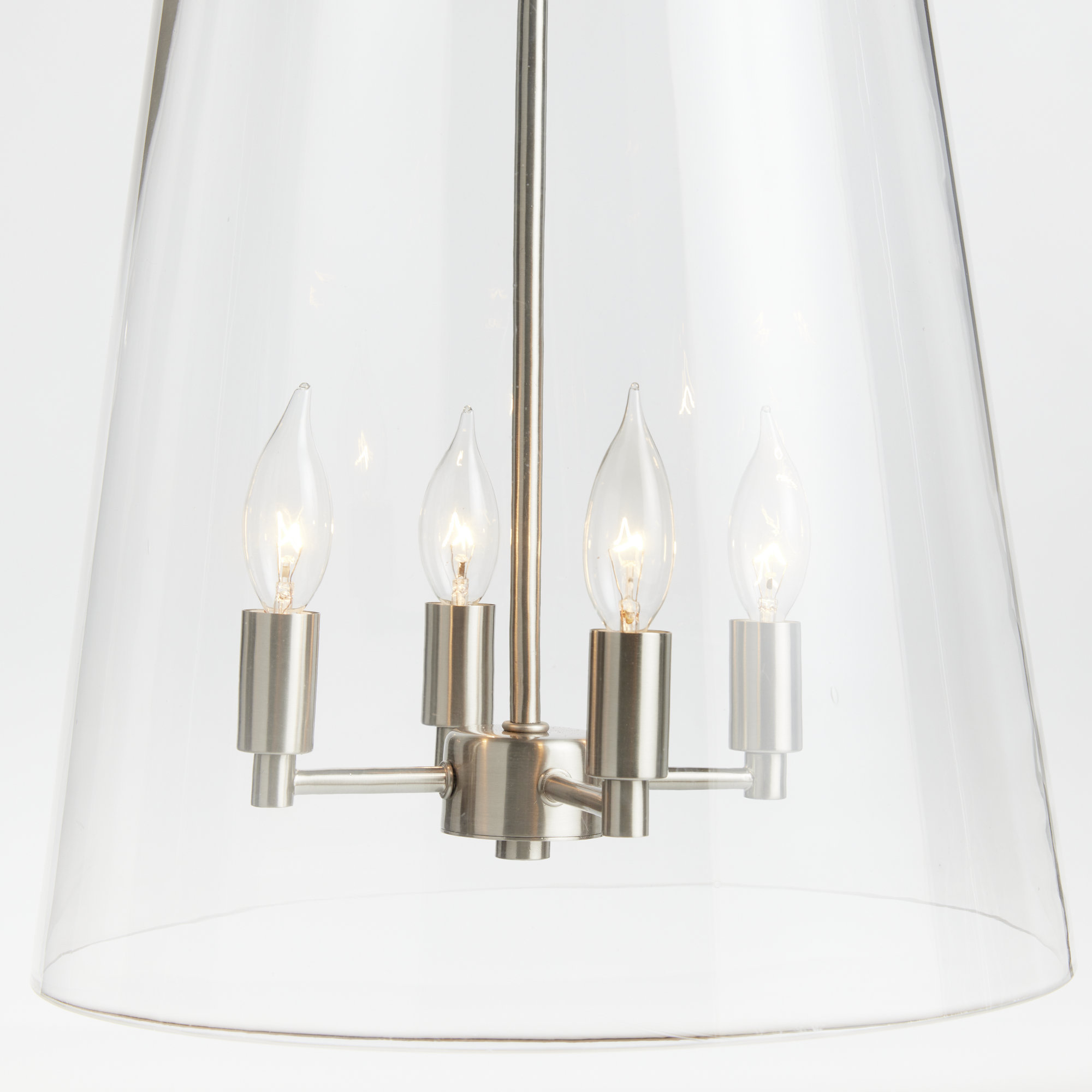 Capra Pendant Silver, Large - Transitional - Pendant Lighting - by Napa ...