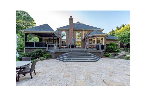 Exterior update and incorporating a new large detached garage