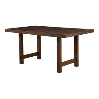 Emery Dining Table, Walnut - Transitional - Dining Tables - by ...