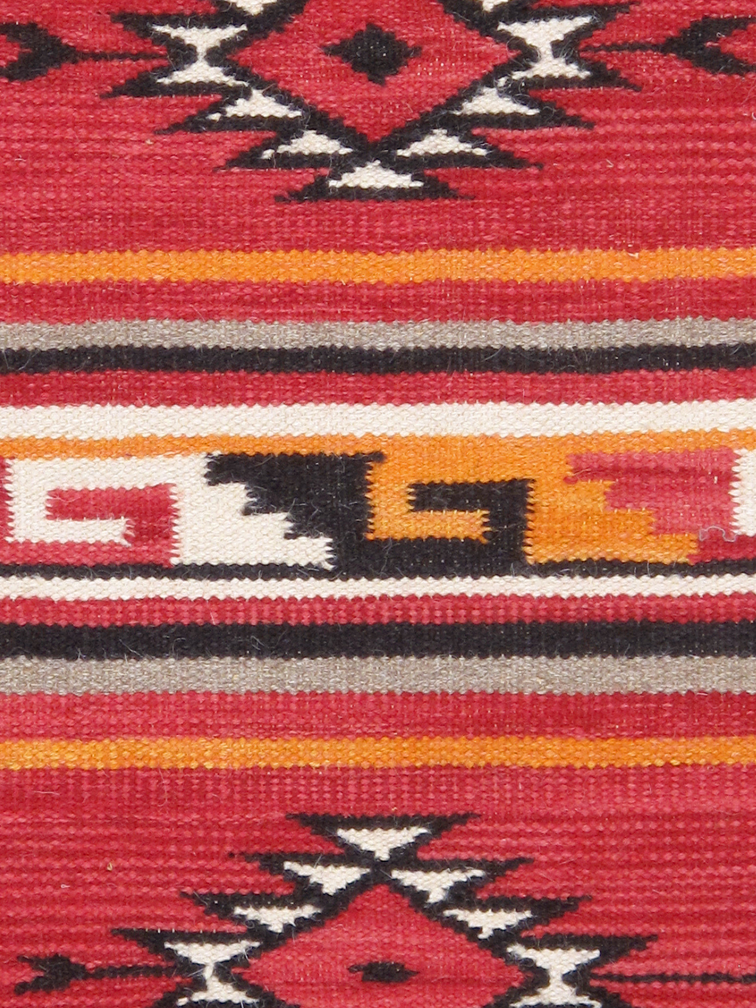 Tuscany Reversible Wool Red Area Rug- 2' 2'' X 3' 0'', 2' 2'' X 3' 0 ...