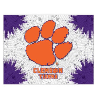 Clemson Logo Canvas, 32"x24" - Contemporary - Prints And Posters - by ...