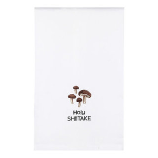 Holy Shiitake Kitchen Towel, 16x25" - Farmhouse - Dish Towels - by ...