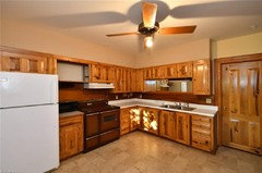 Backwards House. Walkout Basement in Front of House