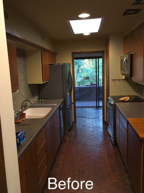 Before and (nearly!) After of our galley kitchen remodel | Houzz Forum