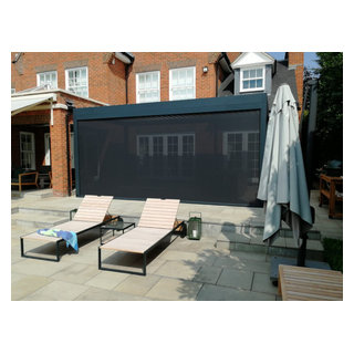 Renson Algarve Canopy Installation - Contemporary - Patio - Surrey - by ...