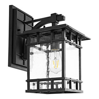 Safavieh Rolran Outdoor Wall Lantern - Craftsman - Outdoor Wall Lights ...