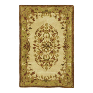 Safavieh Heritage Collection HG640 Rug, 3'0" x 5'0" - Victorian - Area ...