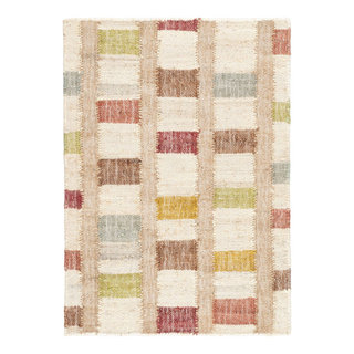 Mosaic Woven Jute Rug, Runner-2.5'x8' - Contemporary - Hall And Stair ...