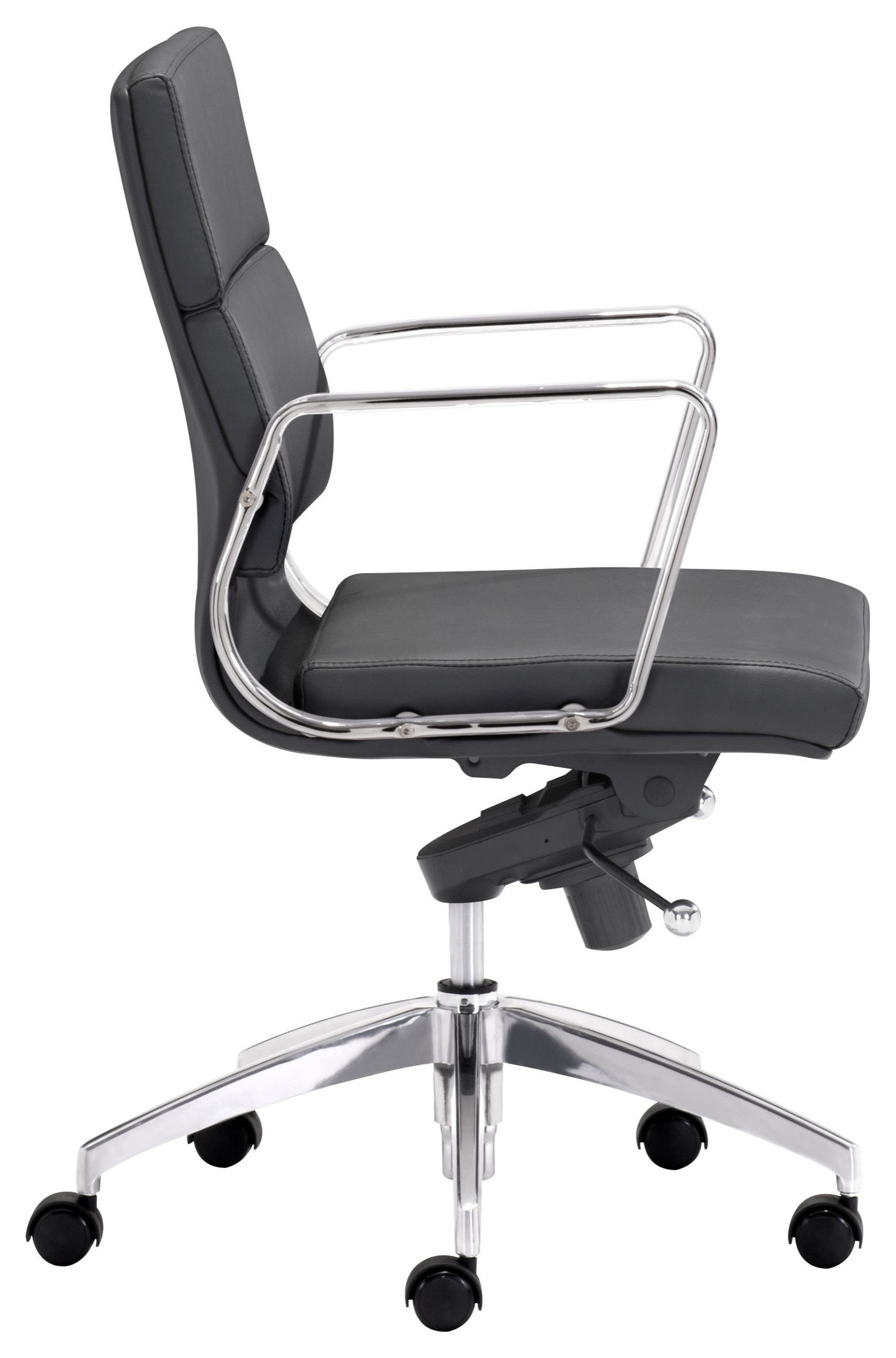 Engineer Low Back Office Chair Black - Contemporary - Office Chairs ...