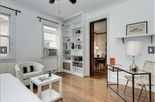 Window treatments that blend 1920s with MCM?