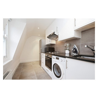 Chic and functional laundry room in London - Laundry Room - London - by ...