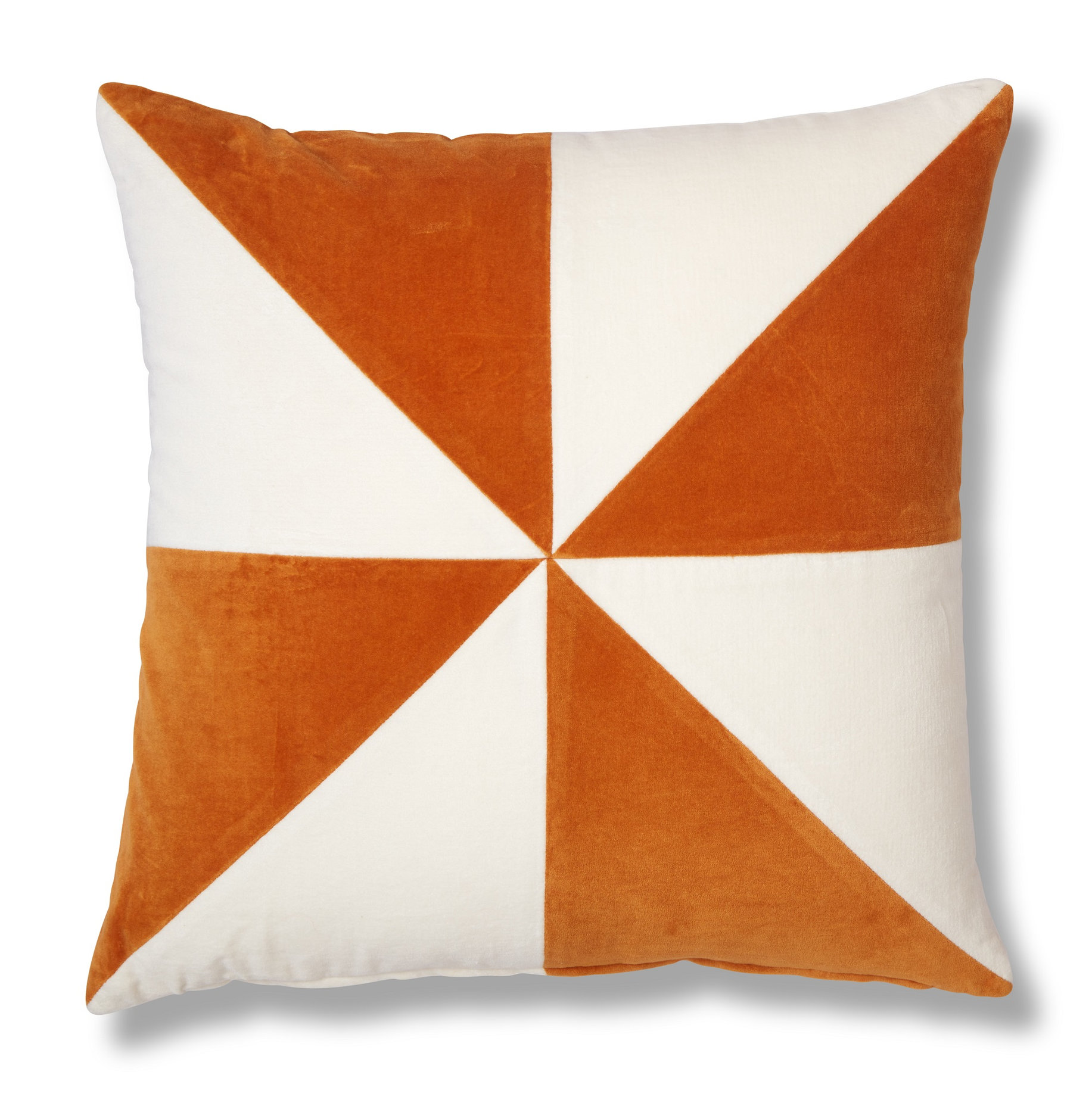 Pinwheel - Gold/Ivory Pillow - Contemporary - Decorative Pillows - by ...