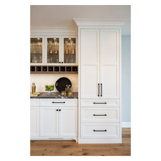 The Many Kitchens of Boyer Building - Transitional - Home Bar ...
