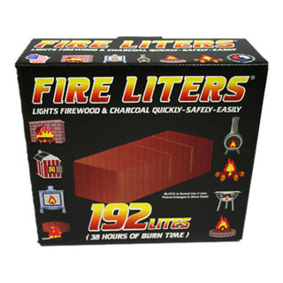 Fire Liters 10192 Fire Log Lighter, 192 Pack - Contemporary - Fire ...