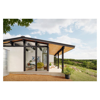 Atomic Ranch MCM Main House - Midcentury - Exterior - Austin - by ...