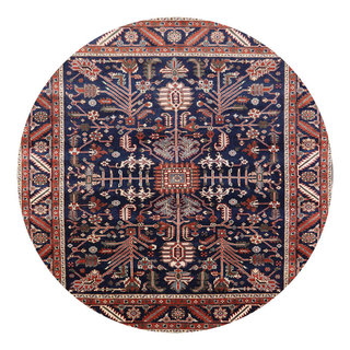 Ahgly Company Indoor Rectangle Mid-Century Modern Area Rugs, 5' x 7', 5 ...