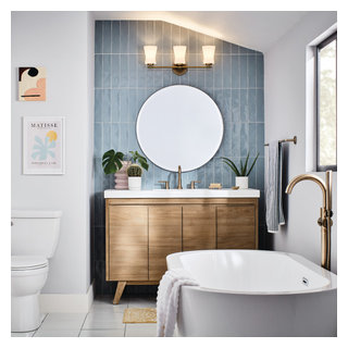 Bright and fresh bathroom - Contemporary - Bathroom - Other - by ...