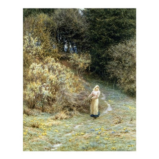 "In the Primrose Wood" Digital Paper Print by Helen Allingham, 15"x18 ...