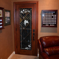 Wine Door - Grape Cluster Grape Ivy - Primed - 28" x 80" - Book/Slab ...