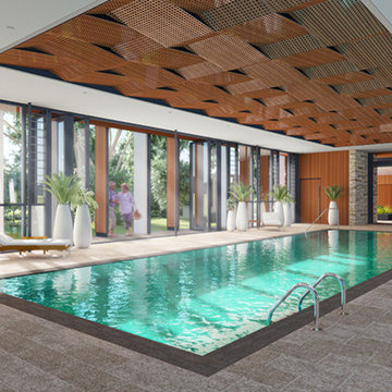 75 Beautiful Indoor Pool Ideas & Designs - July 2024 | Houzz AU