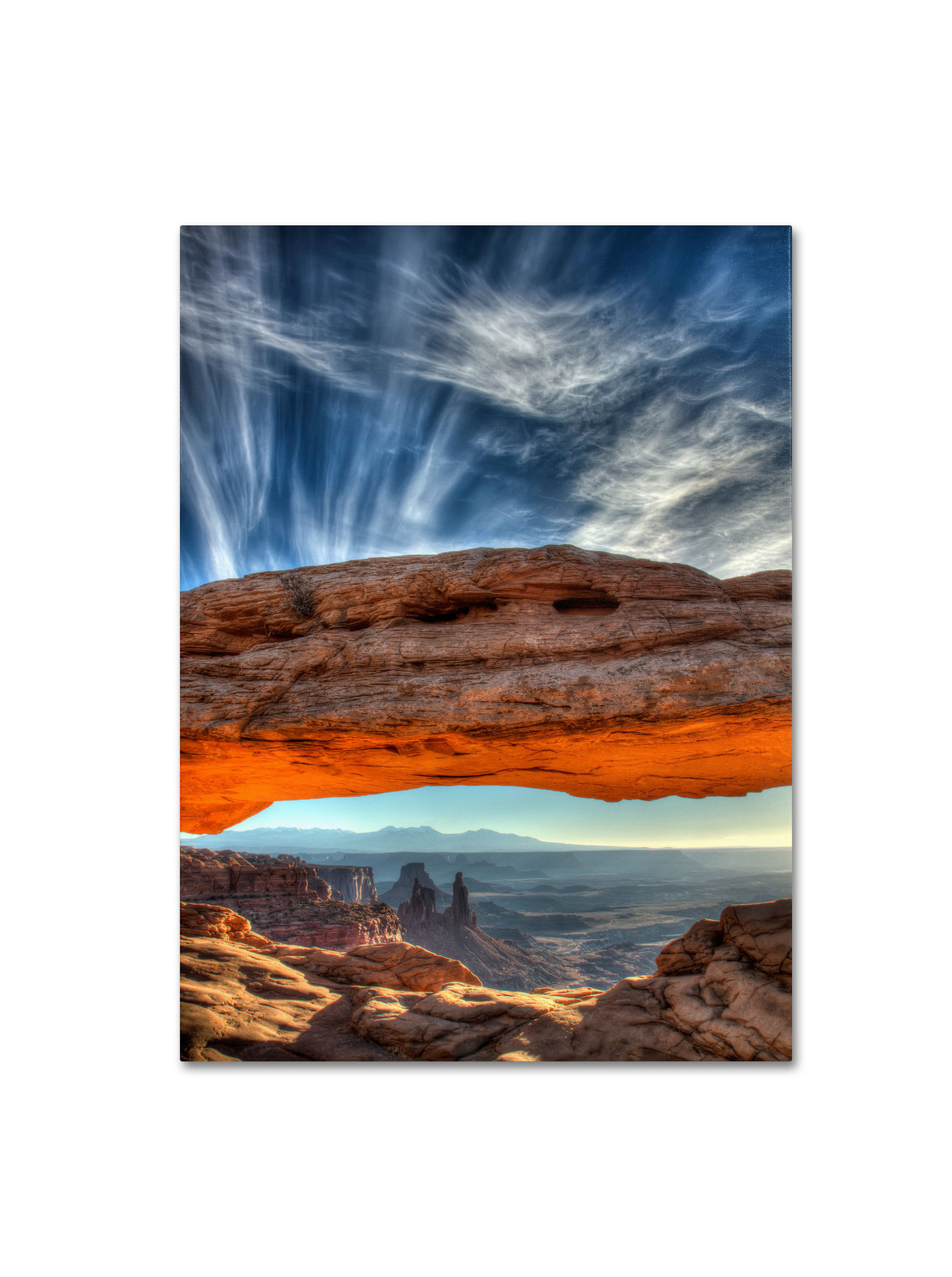 'Mesa Arch Sunrise 2' Canvas Art by Pierre Leclerc, 14" x 19 ...